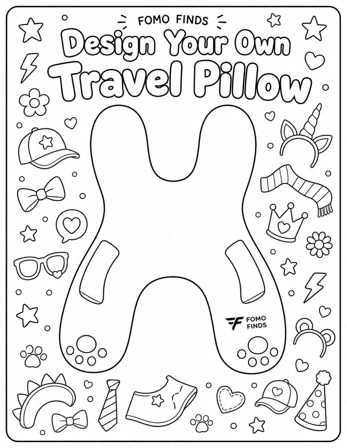 Free Coloring Pages — Roxy, Luna & Milo | FOMO Finds Fun Zone